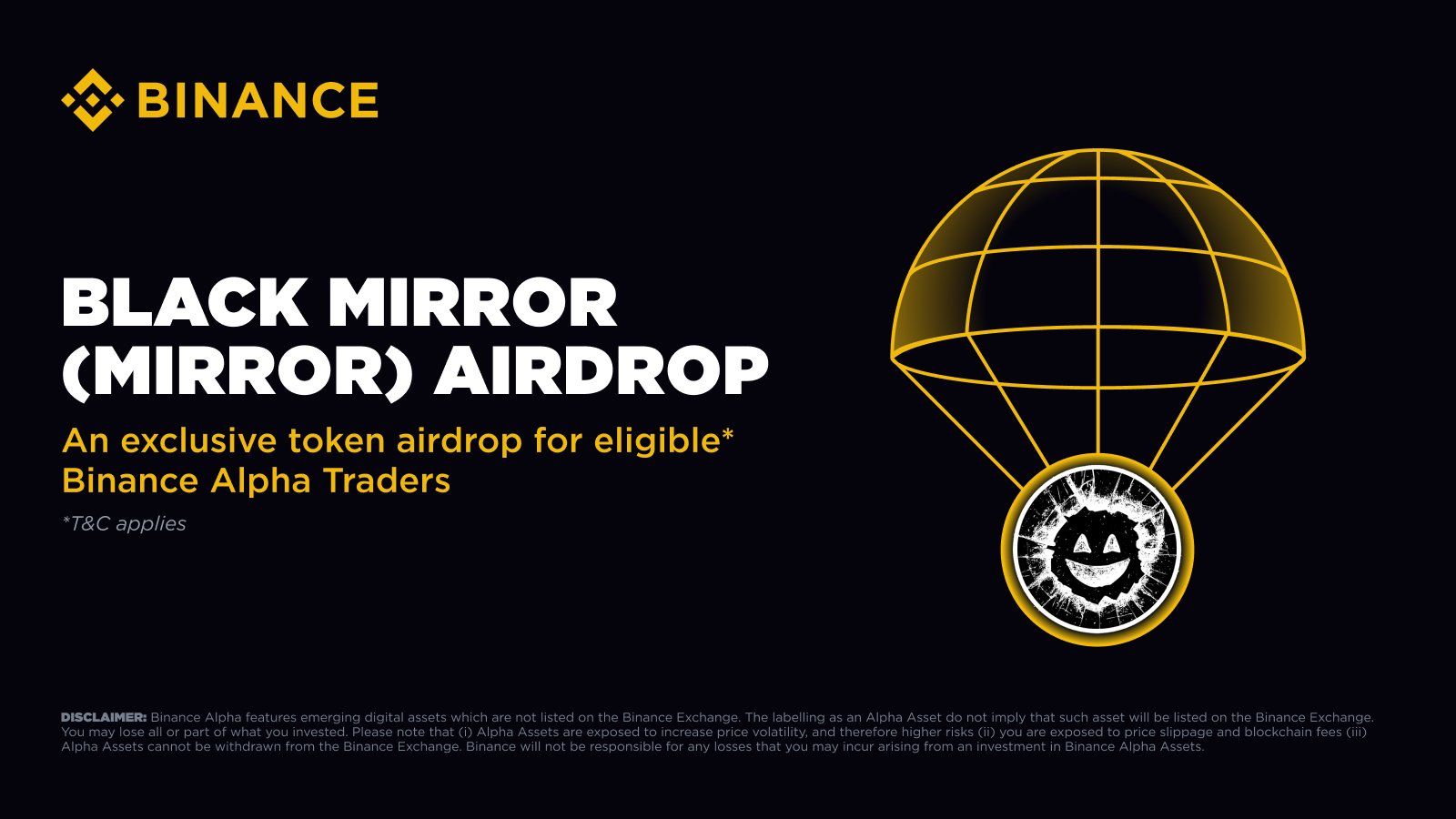 Binance airdrop 4 token vào ngày 8/9 - 10/9/2025