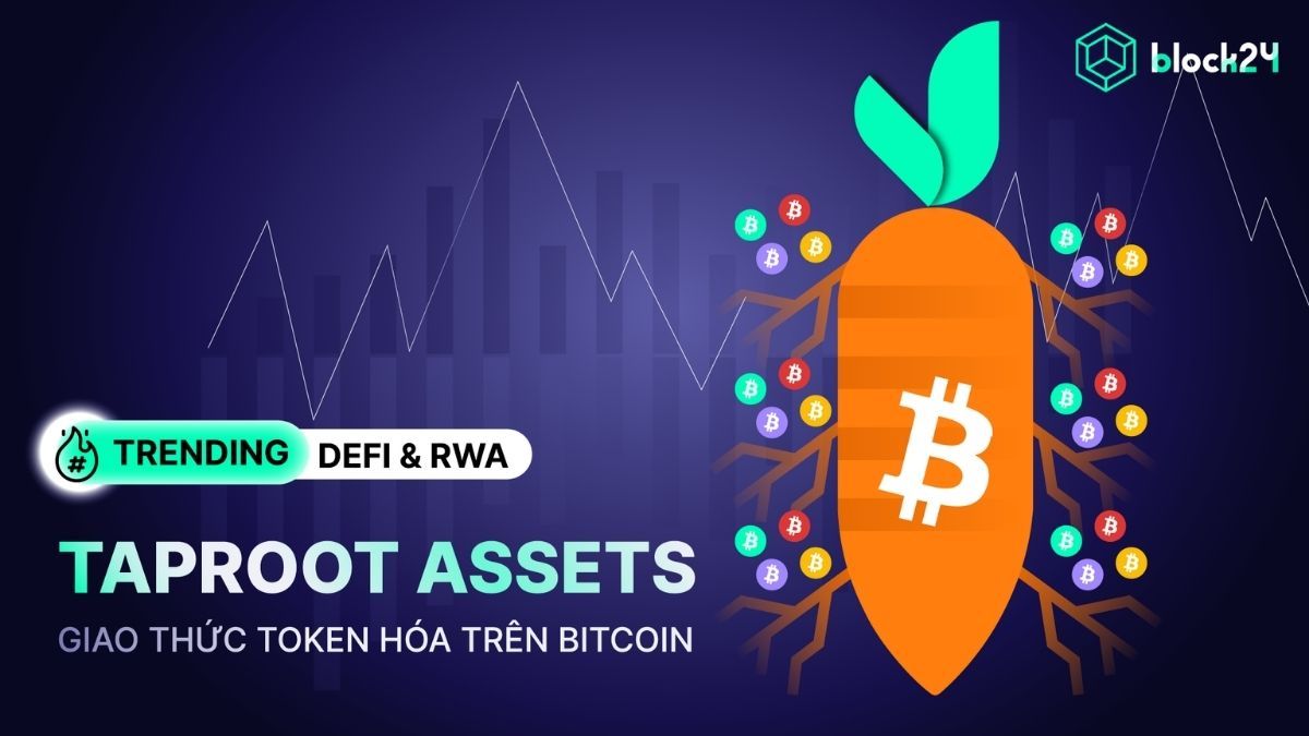 Taproot Assets là gì? Giao thức Token hóa trên Bitcoin blockchain