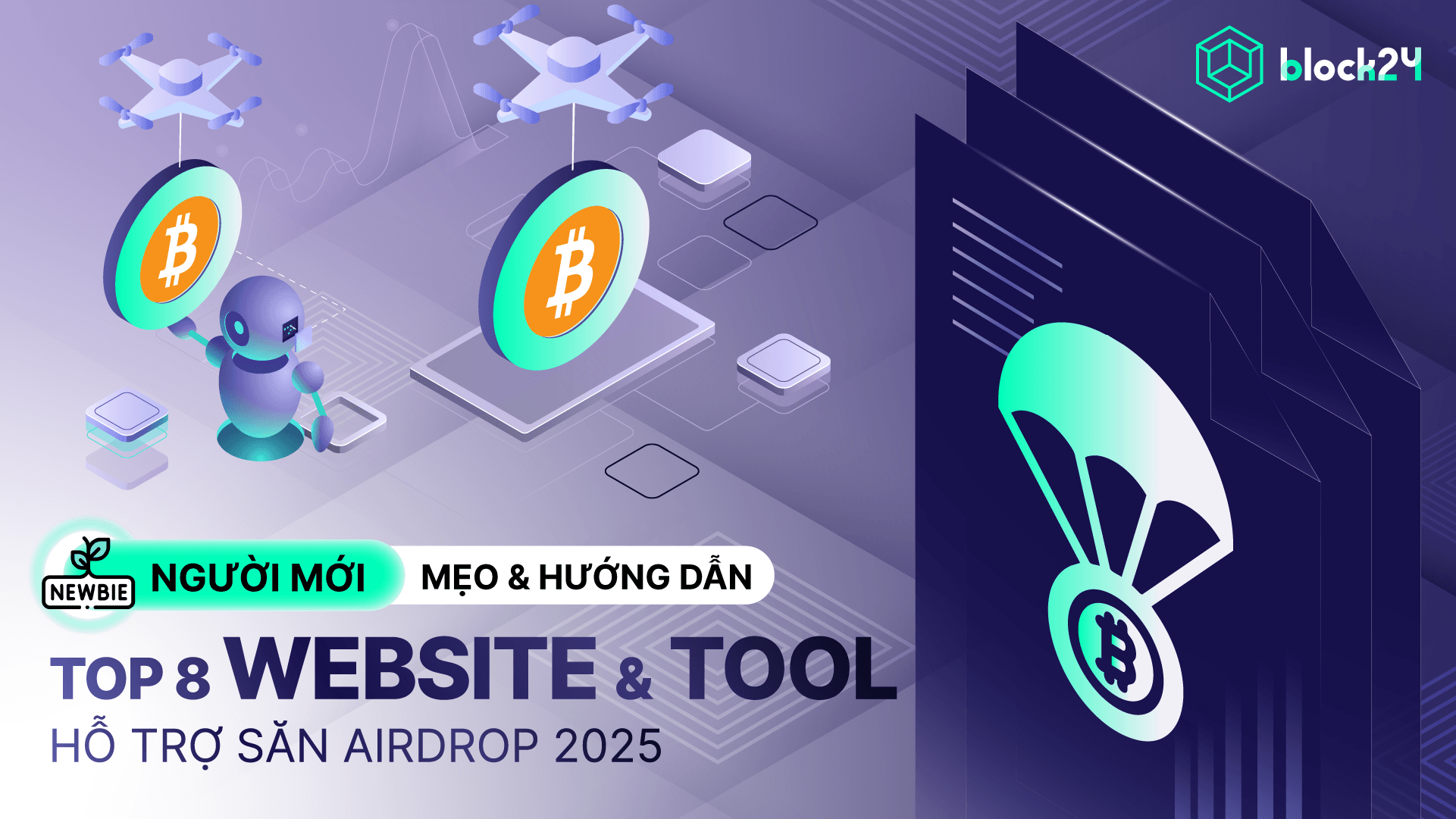 Top 8 website và công cụ airdrop hữu ích nhất 2025